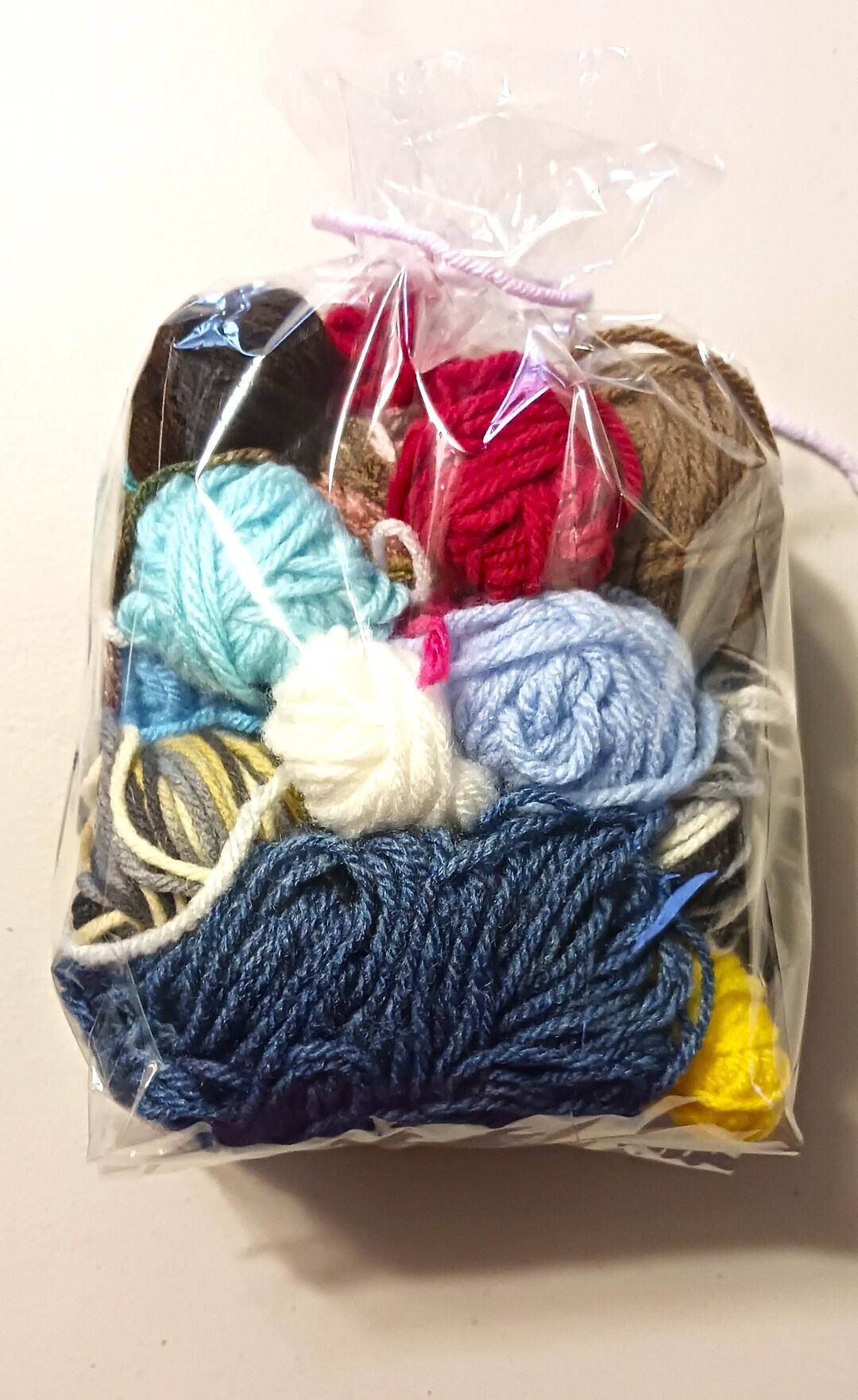 Grab Bag of Yarn, Yarn Scraps, Yarn Lot, - Etsy