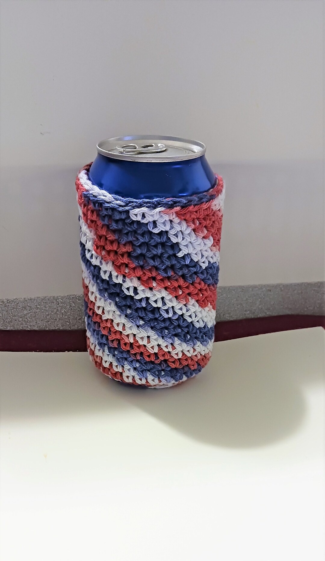 Crochet Cotton Can Cozy, Team Color Soda Pop Cozy - Etsy