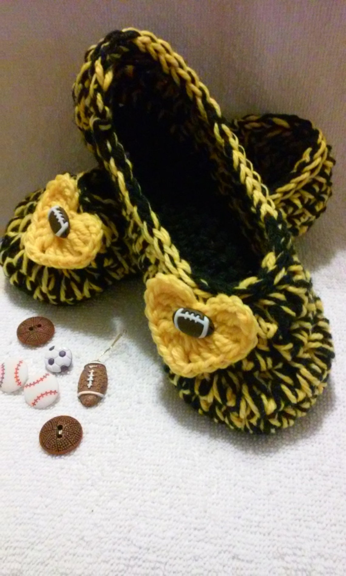 Ladies Team Slippers Browns Team Colors Slippers Handmade | Etsy