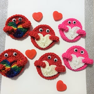 Rainbow Pocket Hug, Love Note, Red Pocket Hug, Pink Pocket Hug, Gift ...