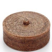 Vintage Wicker Trinket Box for Storage, Miniature Chest, Decorative ...