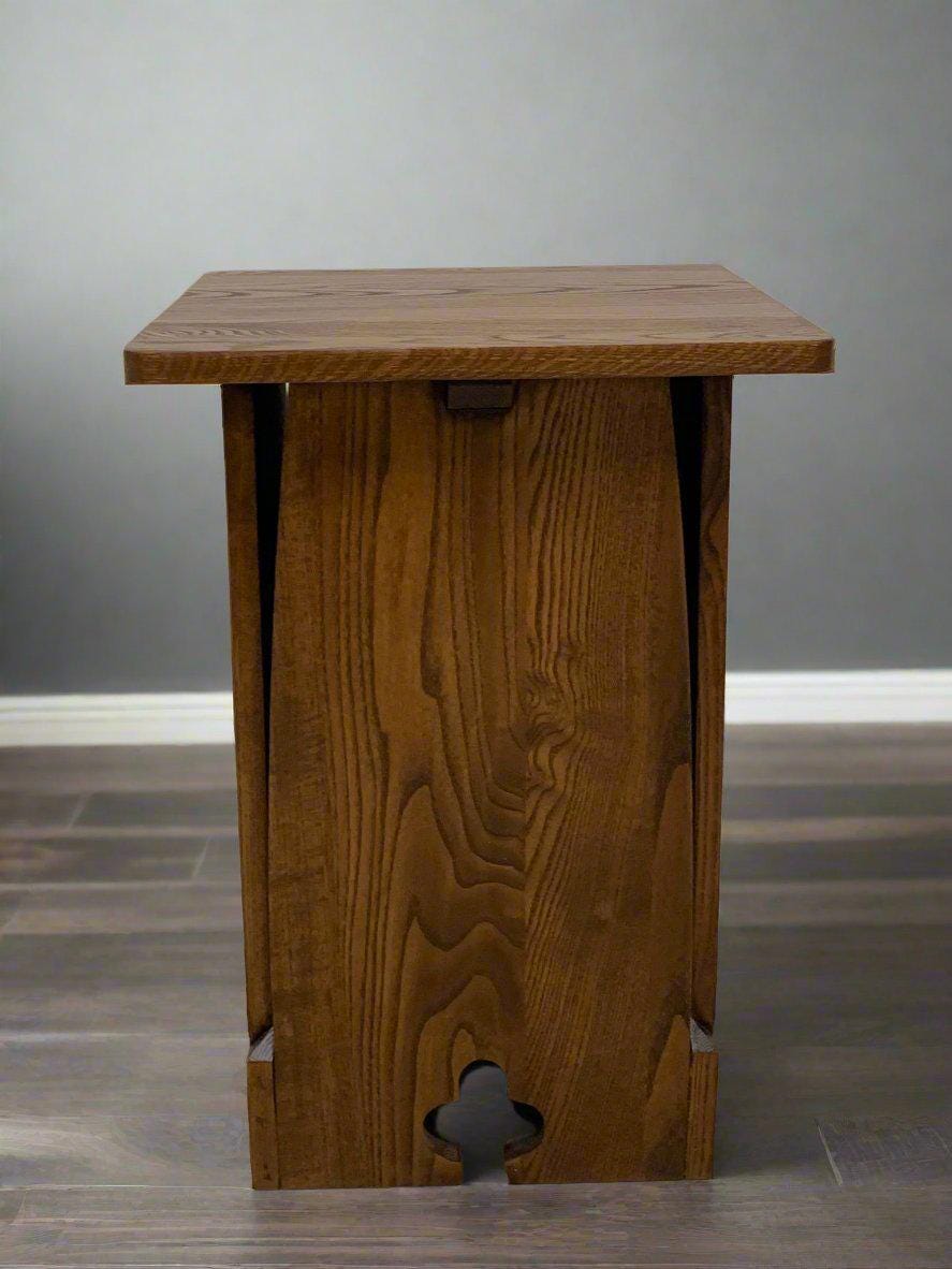 Craftsman Mission Quarter Sawn Oak Side Table - Etsy