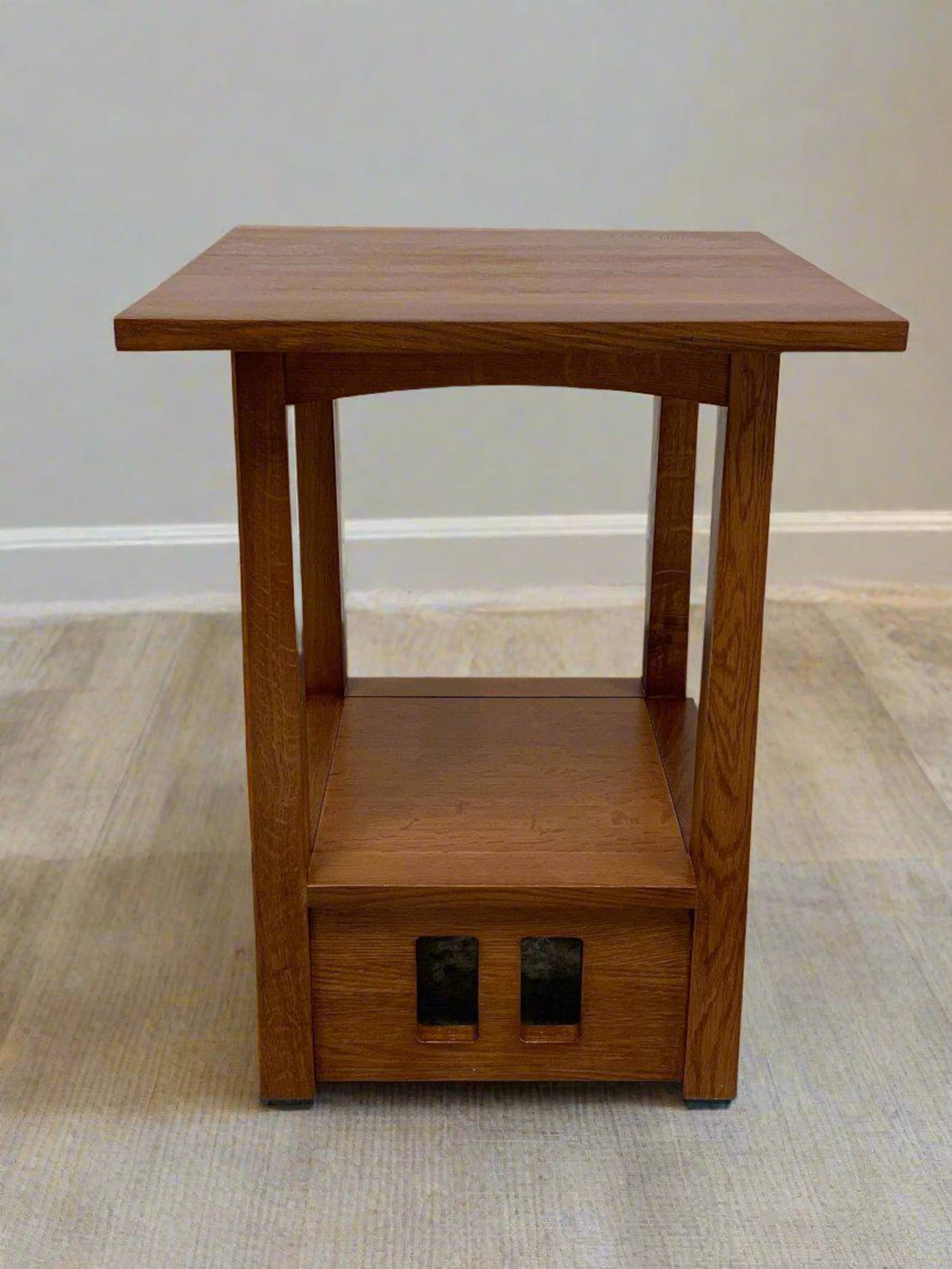 Craftsman Mission Quarter Sawn Oak End Table - Etsy