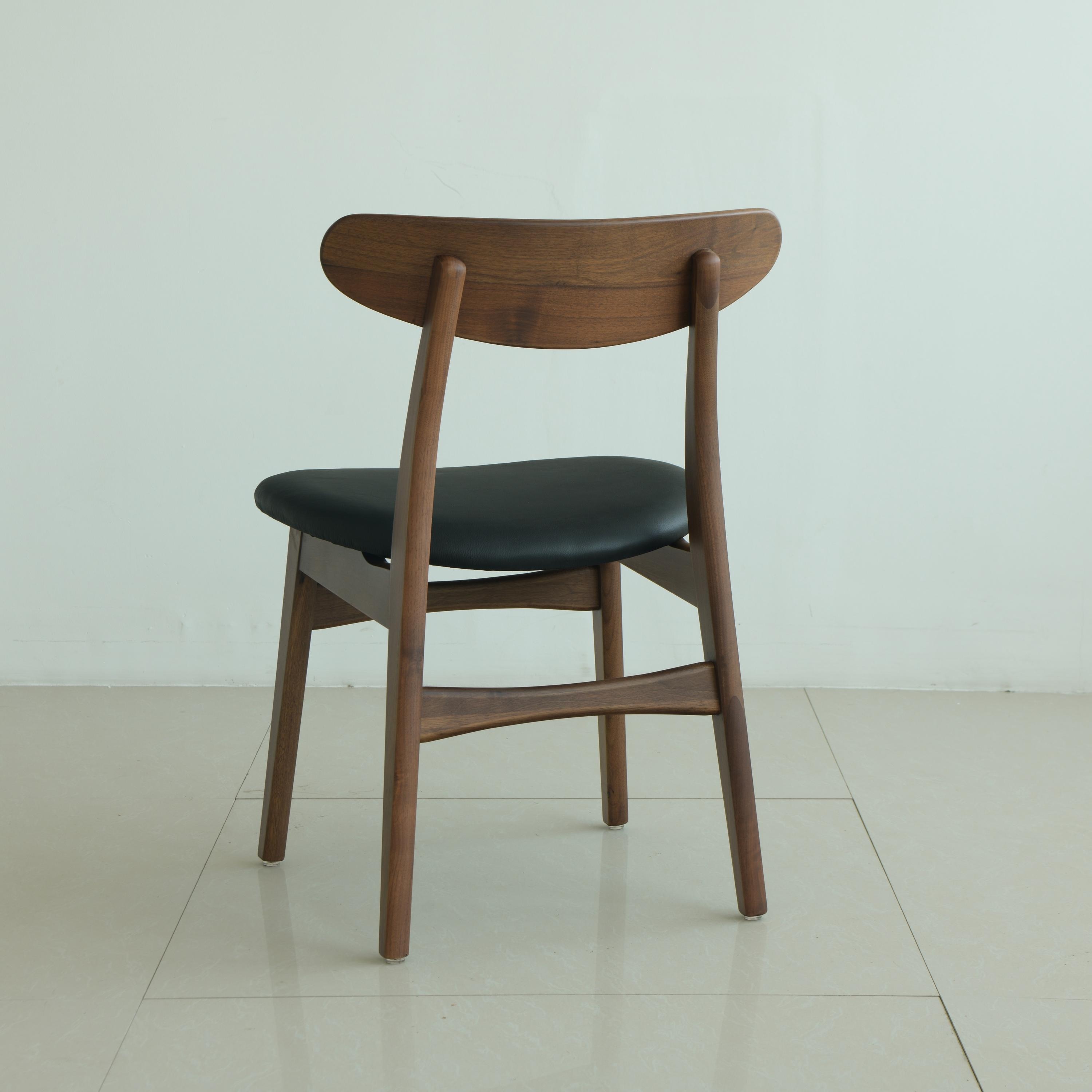 Mid Century Modern Walnut Round Dining Table Set - Etsy