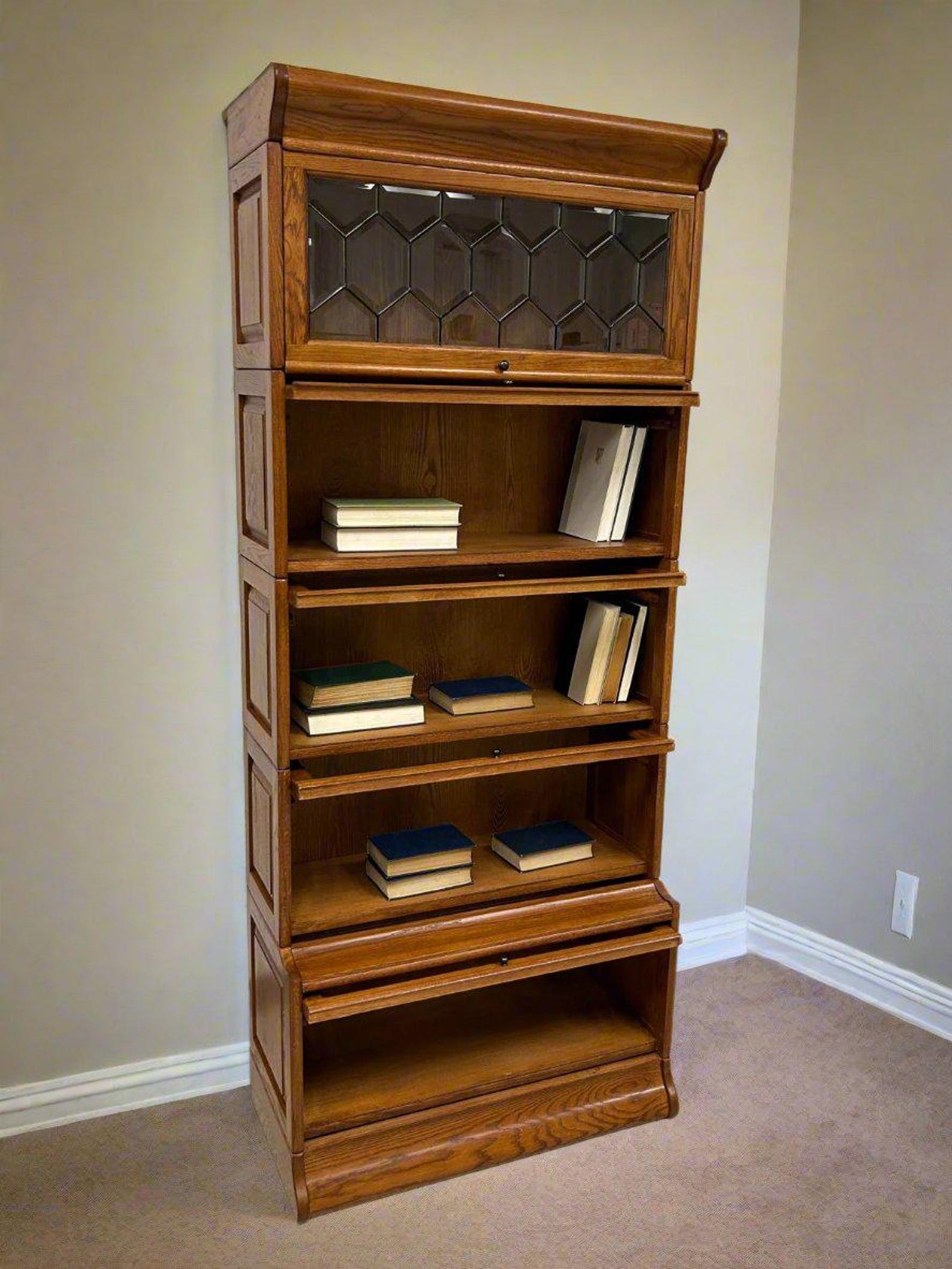 Craftsman Mission Quarter Sawn Oak Bookcase - Etsy