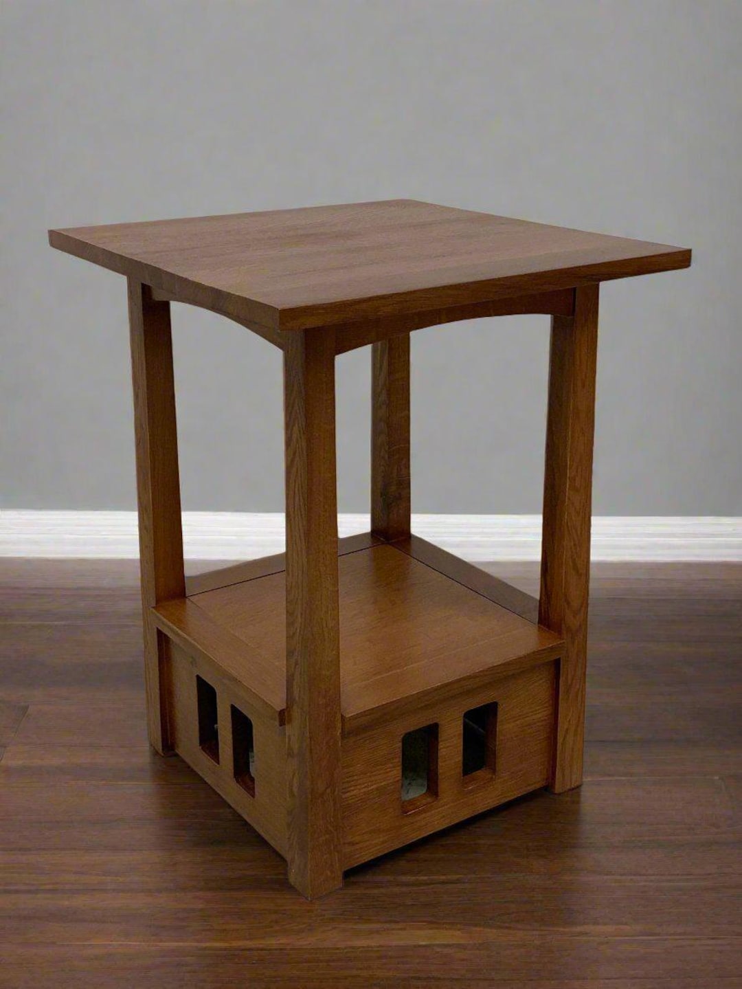 Craftsman Mission Quarter Sawn Oak End Table - Etsy