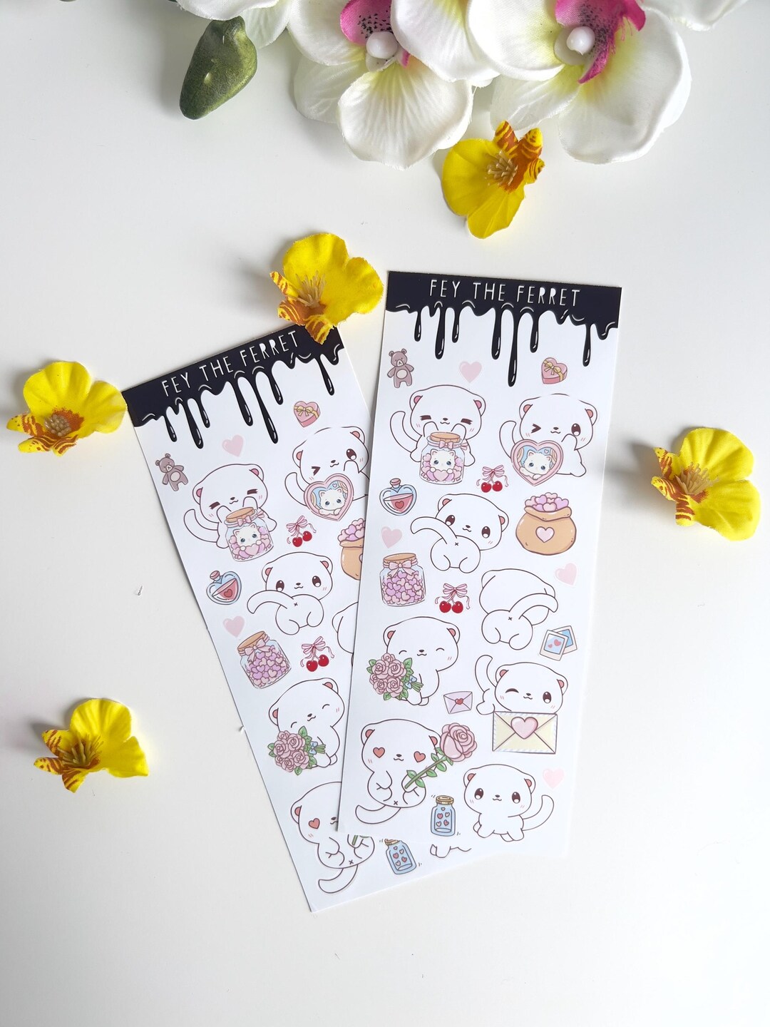 Sticker Sheets- Fey the Ferret Edition - Etsy