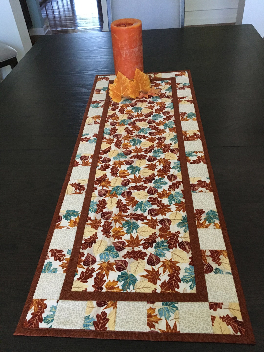 Autumn Leaf Table Runner - Etsy