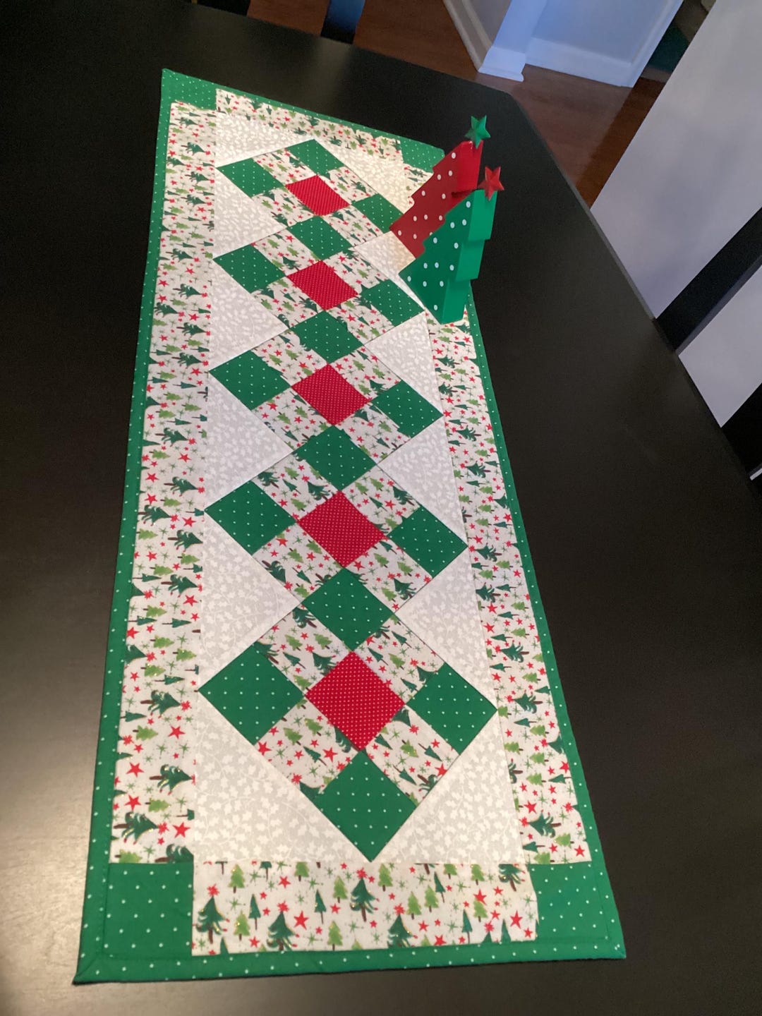 Evergreen Table Runner - Etsy