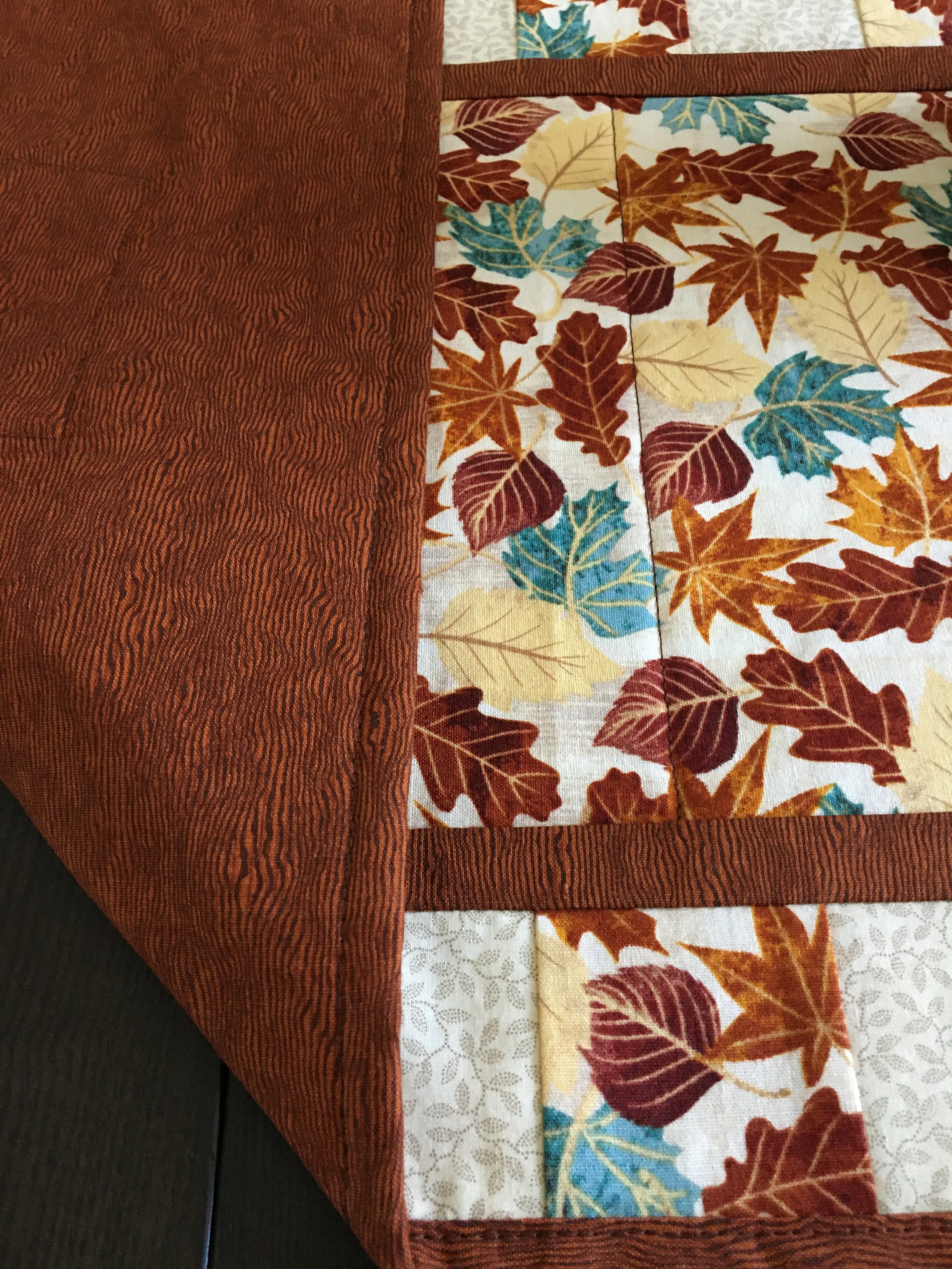Autumn Leaf Table Runner - Etsy