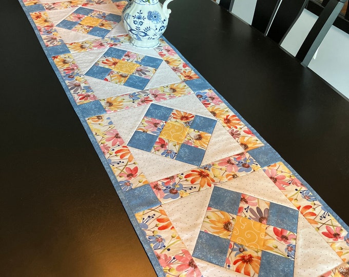 Colorful Daisy Table Runner - Etsy