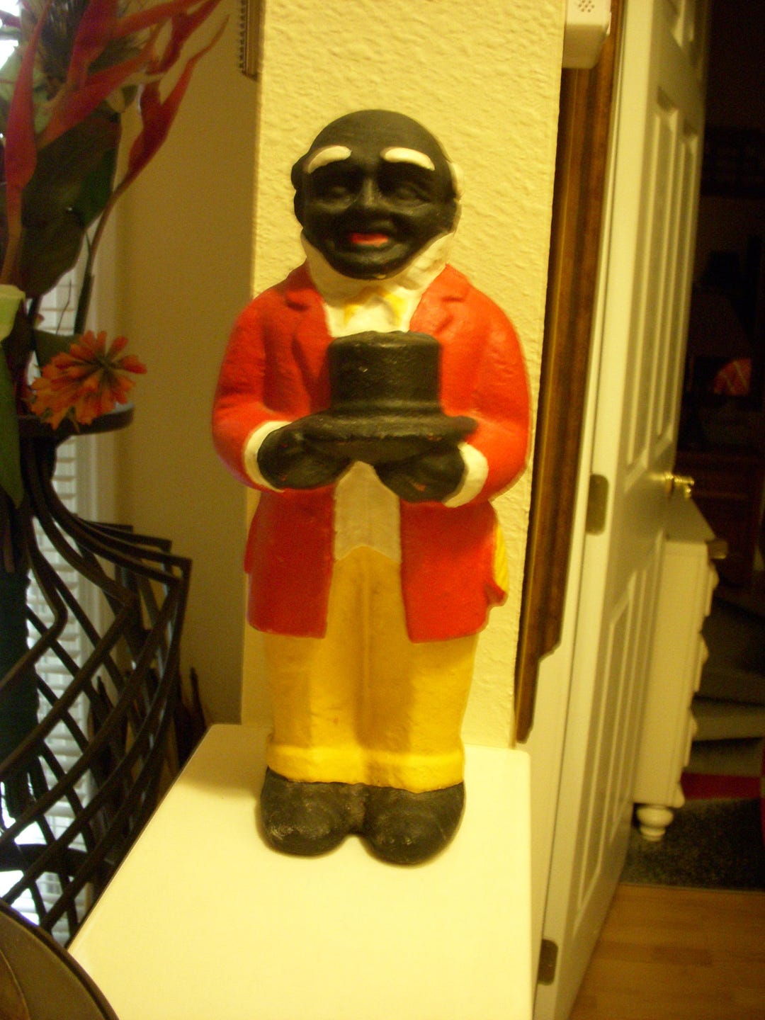 1950's Happy Butler Cast Iron Bank - Etsy