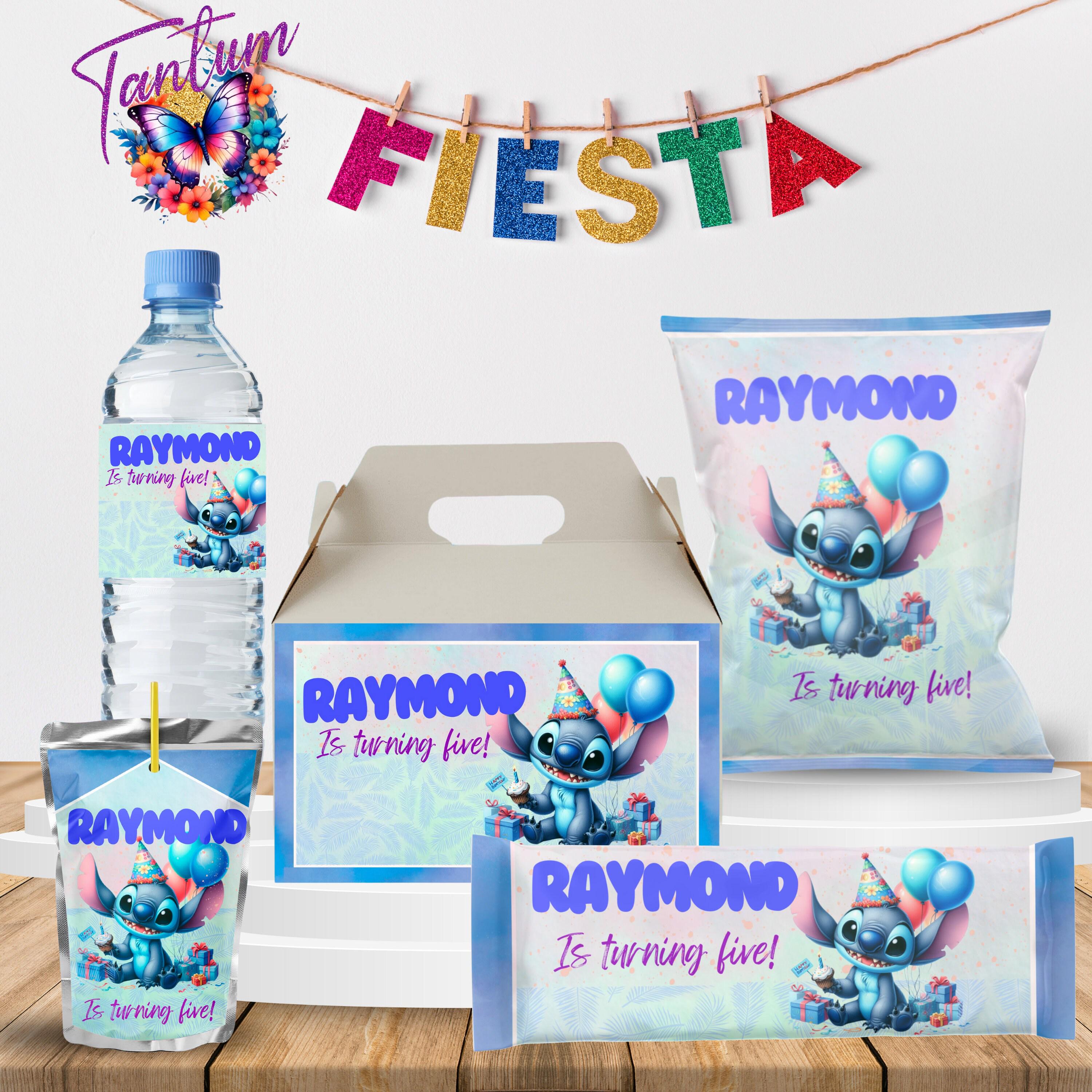 Editable Stitch Capri Sun Label Tropical Juice Pouch Labels Kids Stitch ...