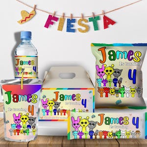 Editable Sprunki Caprisun Label, Fun Juice Pouch Labels Kids Template ...