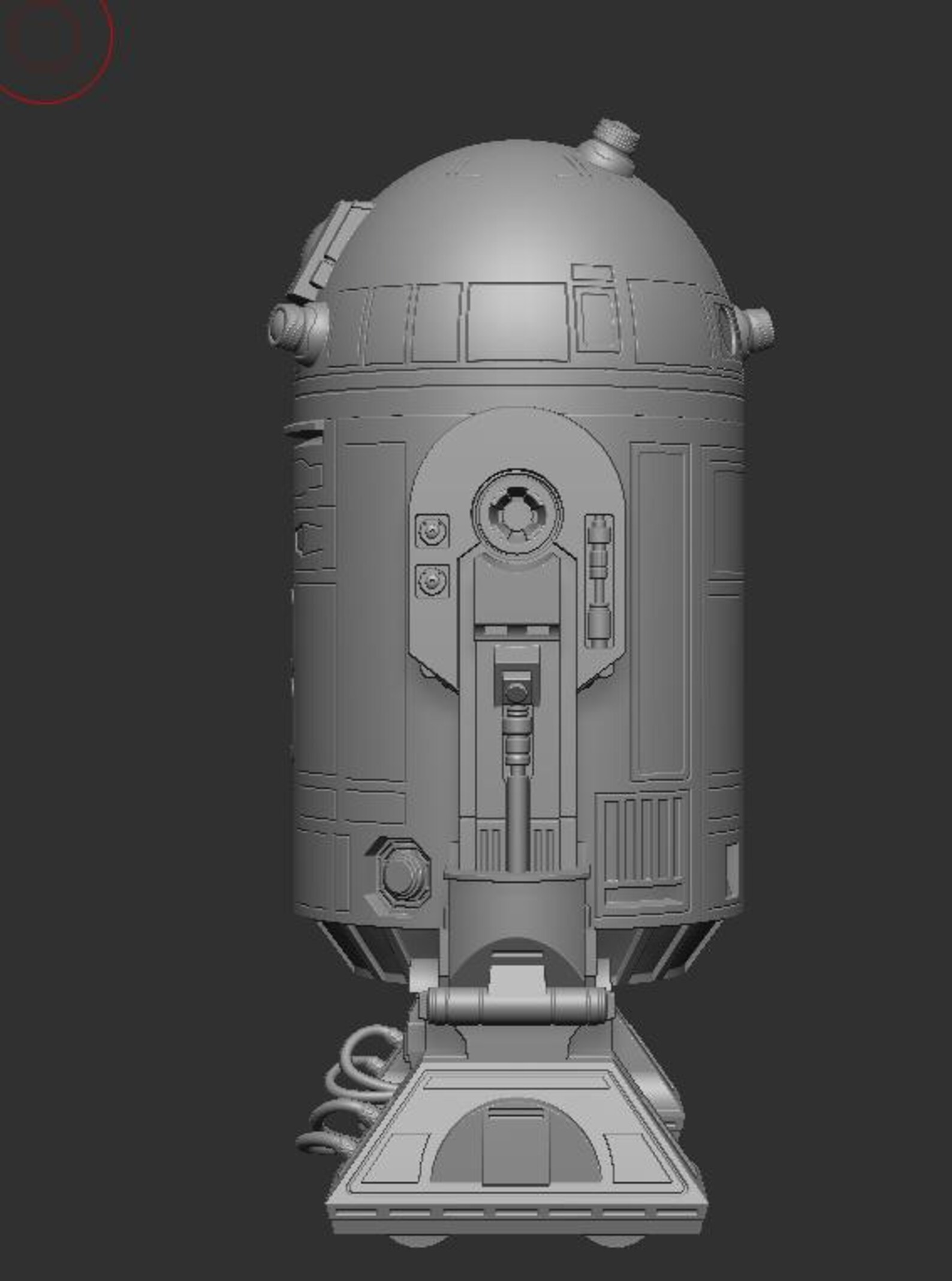 R2d2 Ready for 3d Printing and Ready for 1/6th and 1/12 Scale - Etsy