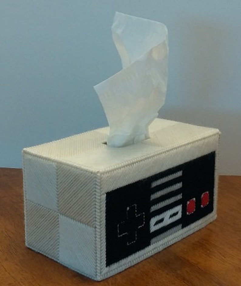 Nintendo NES Inspired Controller Tissue Box Cover - Etsy
