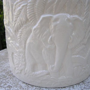 Majestic Elegantly Glazed Elephant Garden Pot - Etsy
