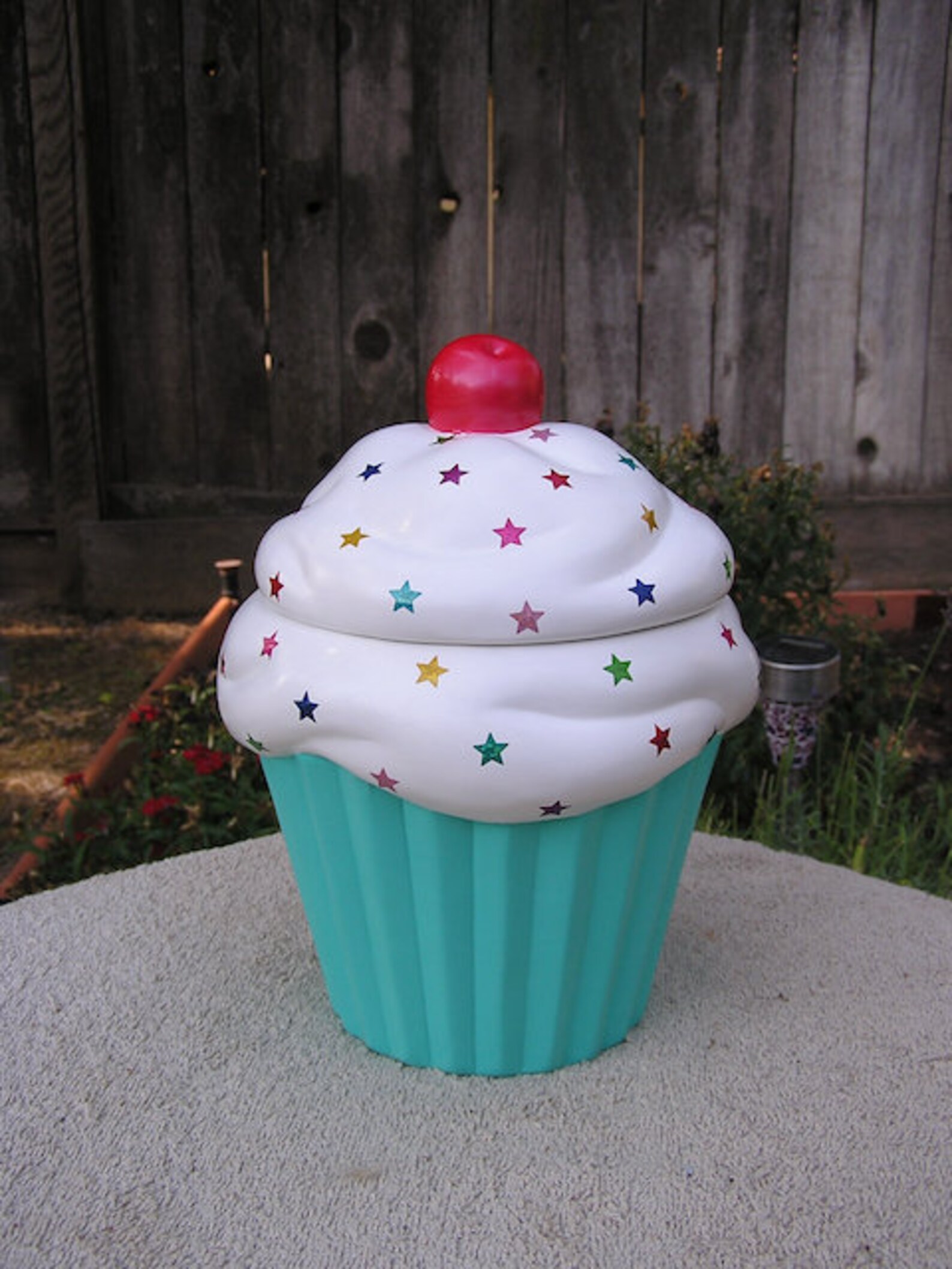 Razzle Dazzle Rainbow Bright Cupcake Jar - Etsy
