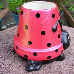 Ladybug Lovers Garden Planter - Etsy
