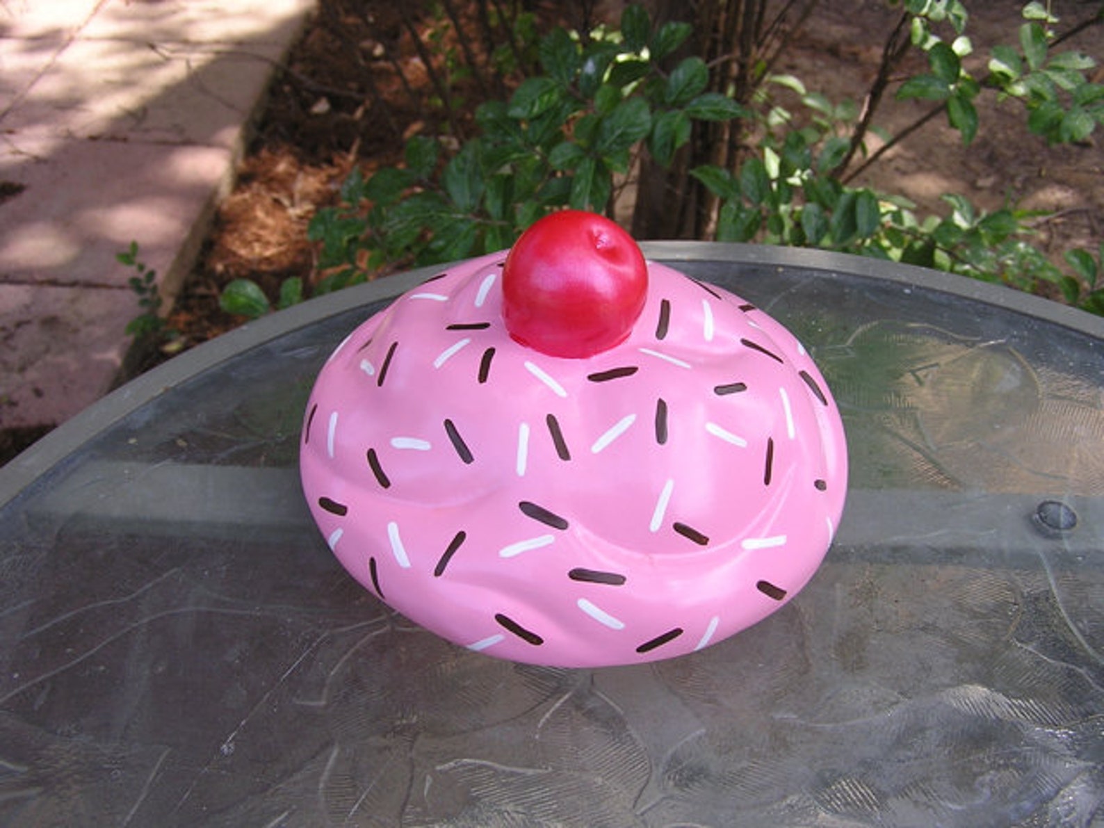 Strawberry Good & Plenty Sprinkles Cupcake Jar - Etsy