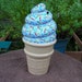 Swirled Blueberry Sprinkle Party Ice Cream Bank - Etsy