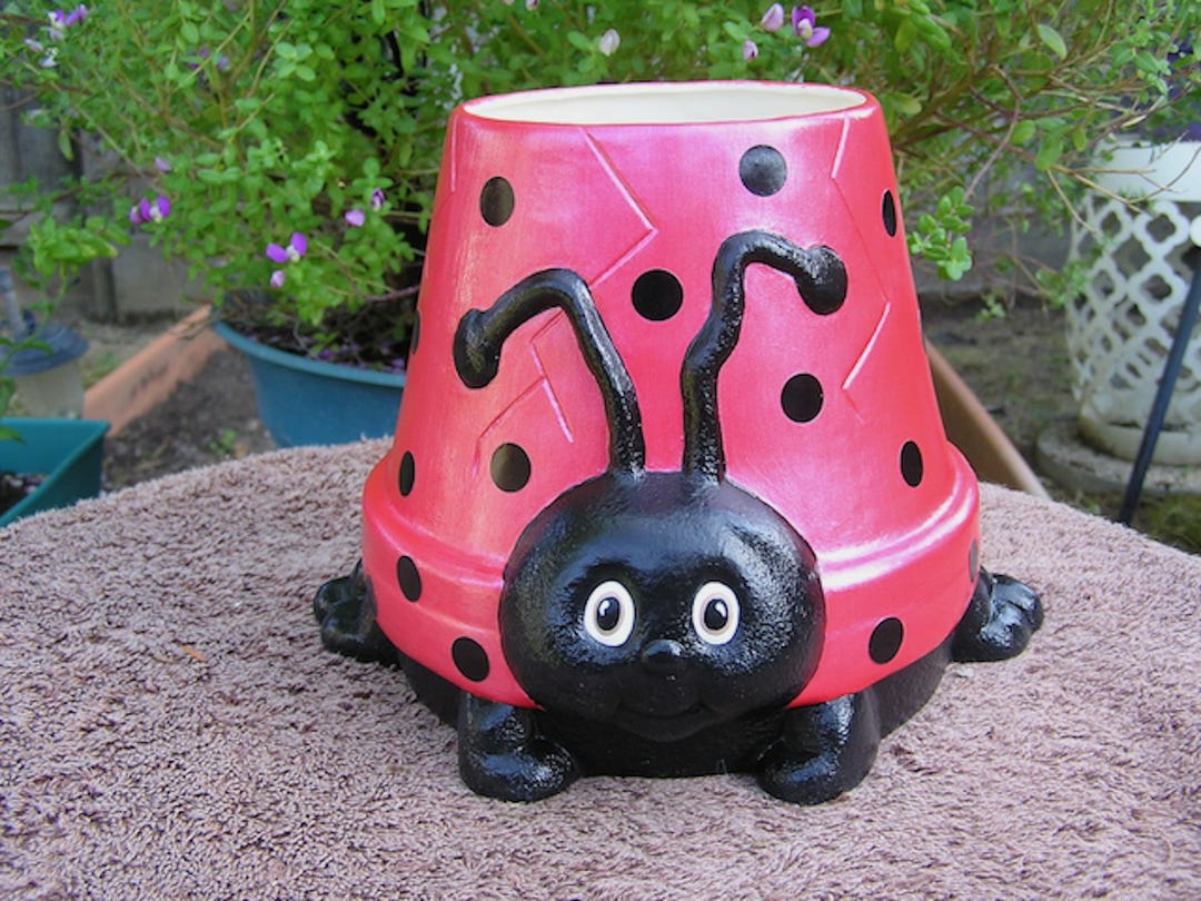 Ladybug Lovers Garden Planter - Etsy