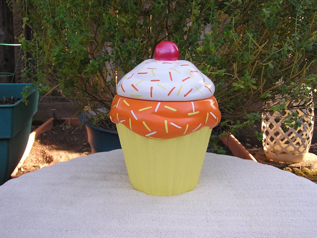 Candy Corn Sprinkle Party Cupcake Jar - Etsy