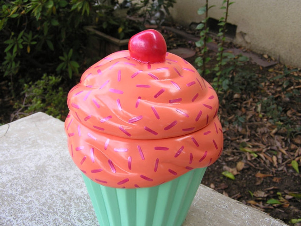 Orange Blossom Raspberry Sprinkle Crunch Cupcake Jar - Etsy