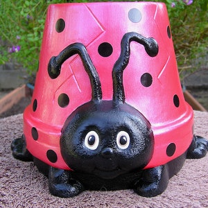 Ladybug Lovers Garden Planter - Etsy
