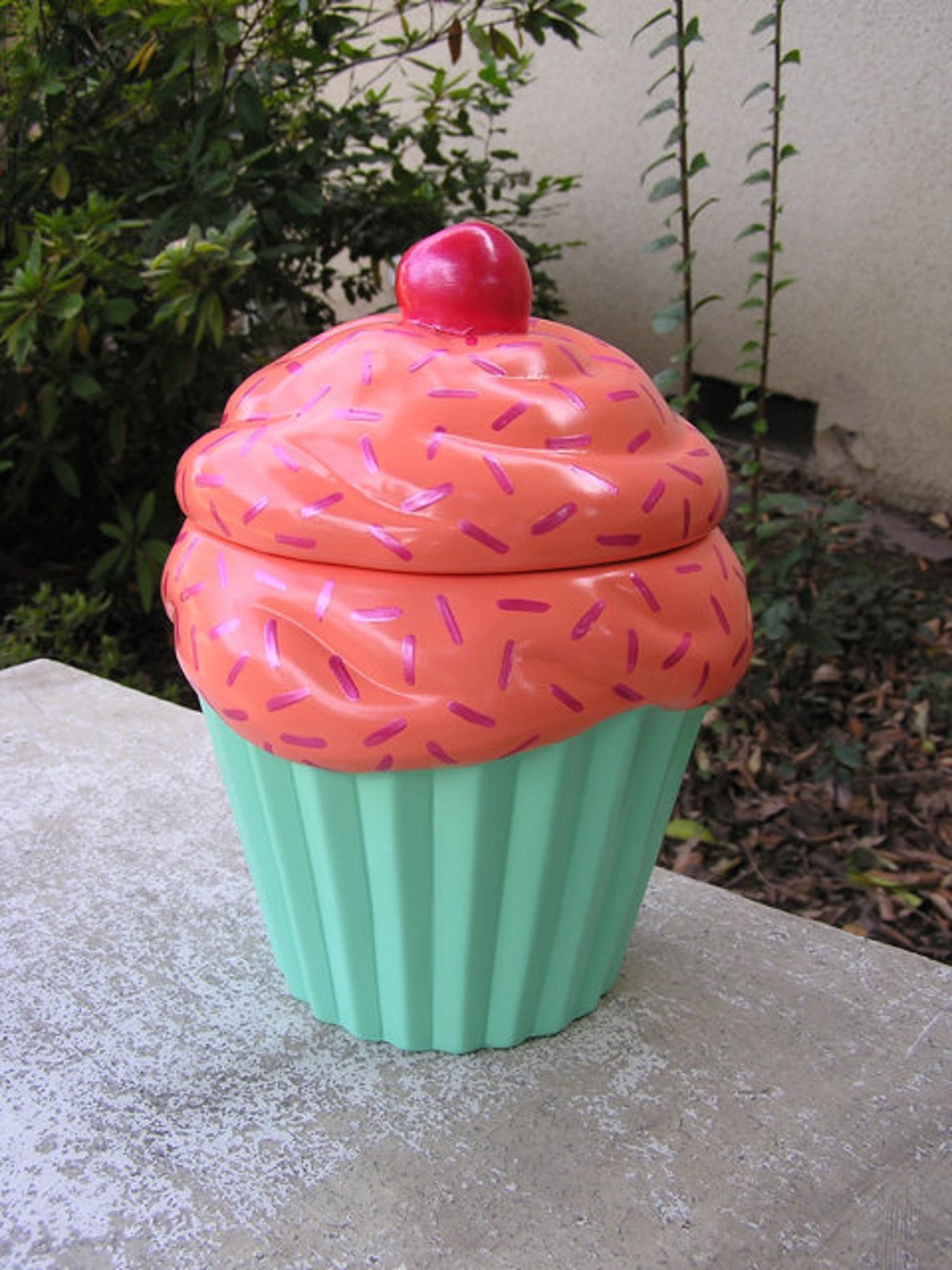 Orange Blossom Raspberry Sprinkle Crunch Cupcake Jar - Etsy