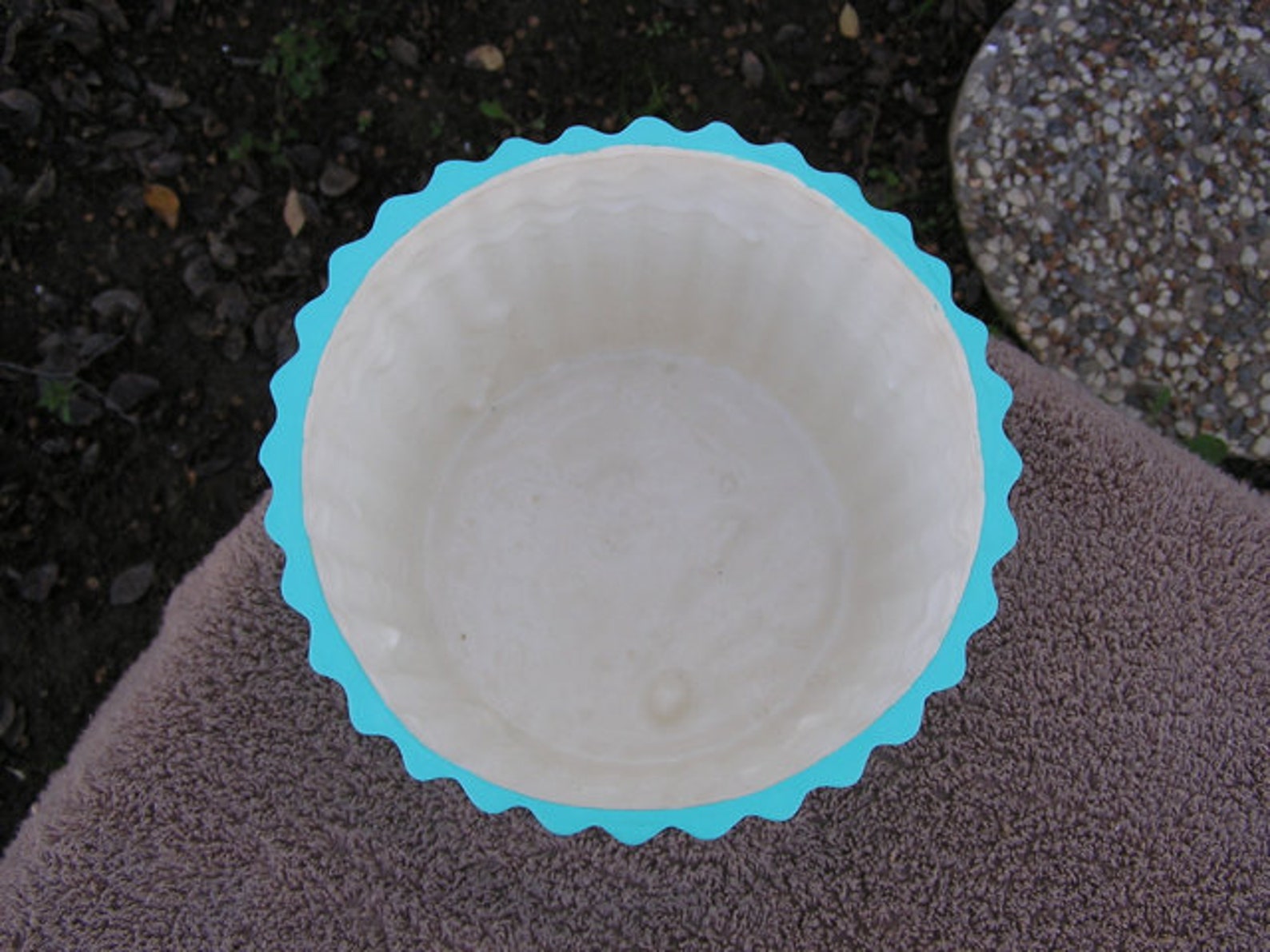 Creamy X-large Turquoise Sprinkle Party big - Etsy