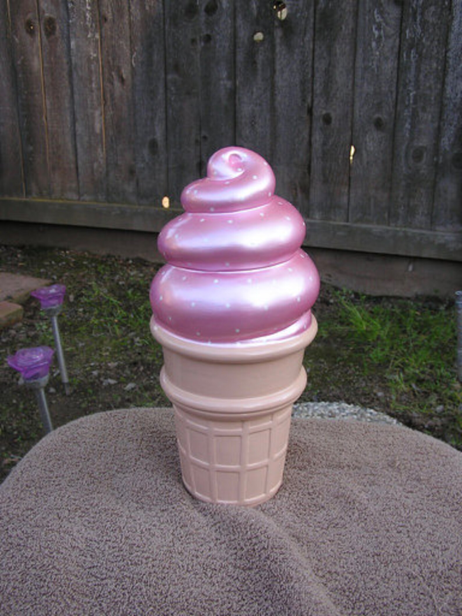 Swirled Marshmallow Cloud Cream Ice Cream Bank - Etsy
