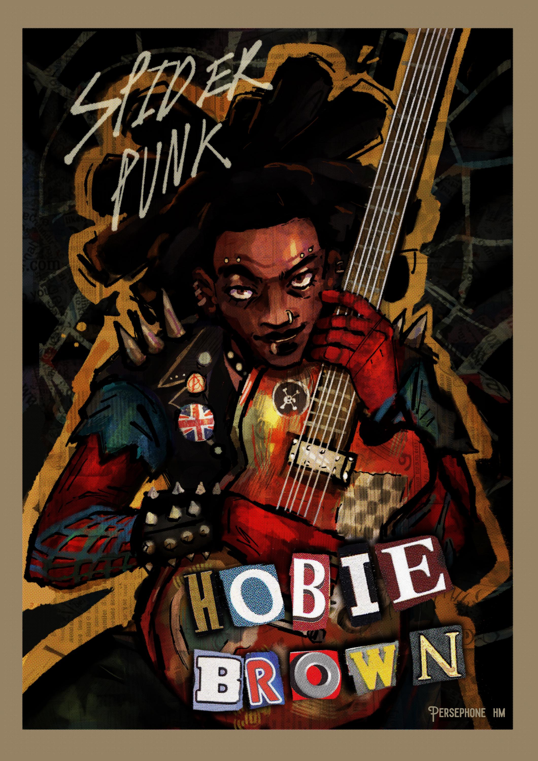 Hobie Brown Spiderverse Poster Print - Etsy