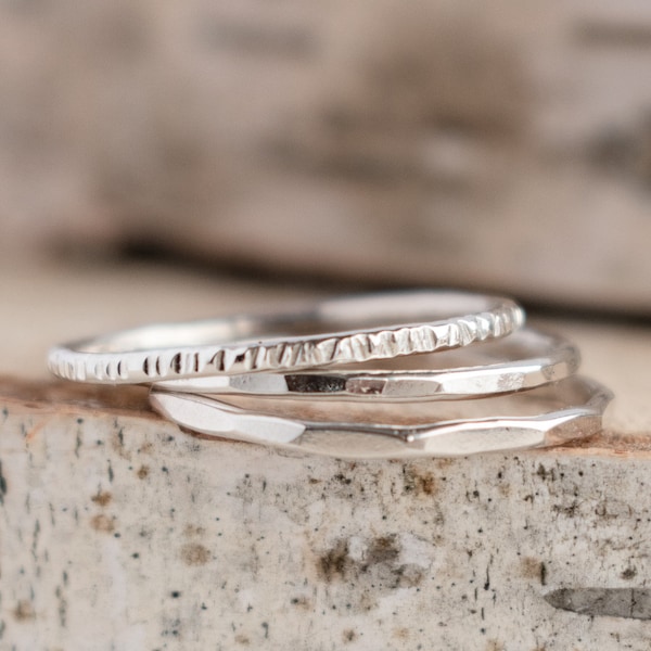 Stacking Ring Set - Etsy