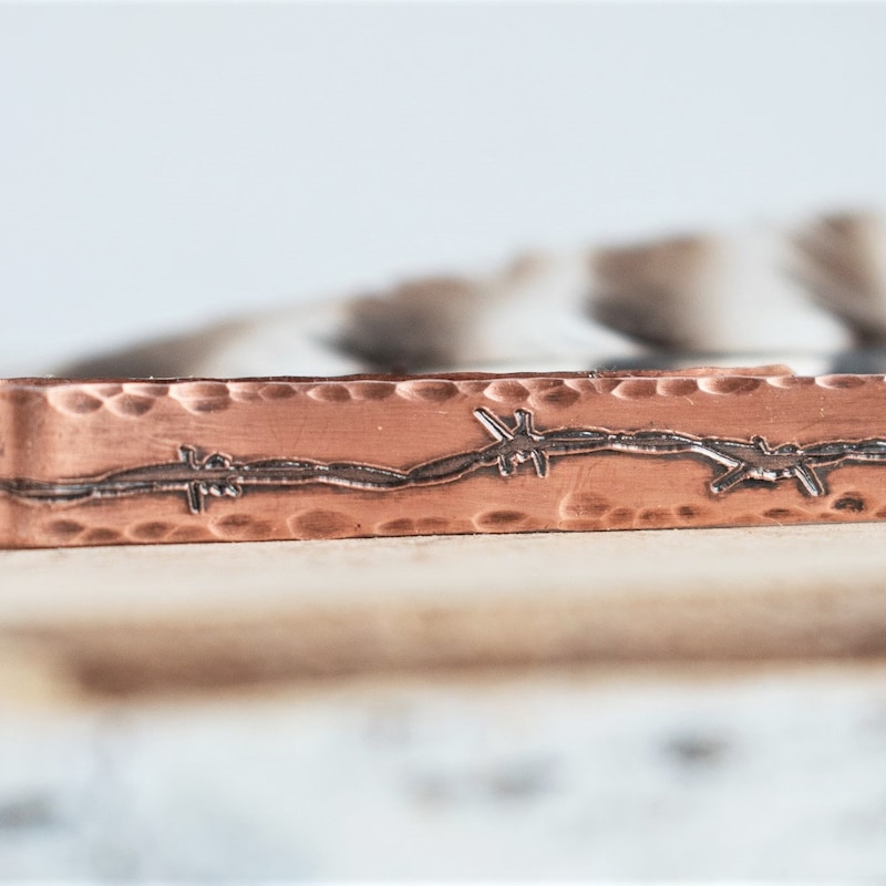 Copper Wire Tie Clip - Etsy