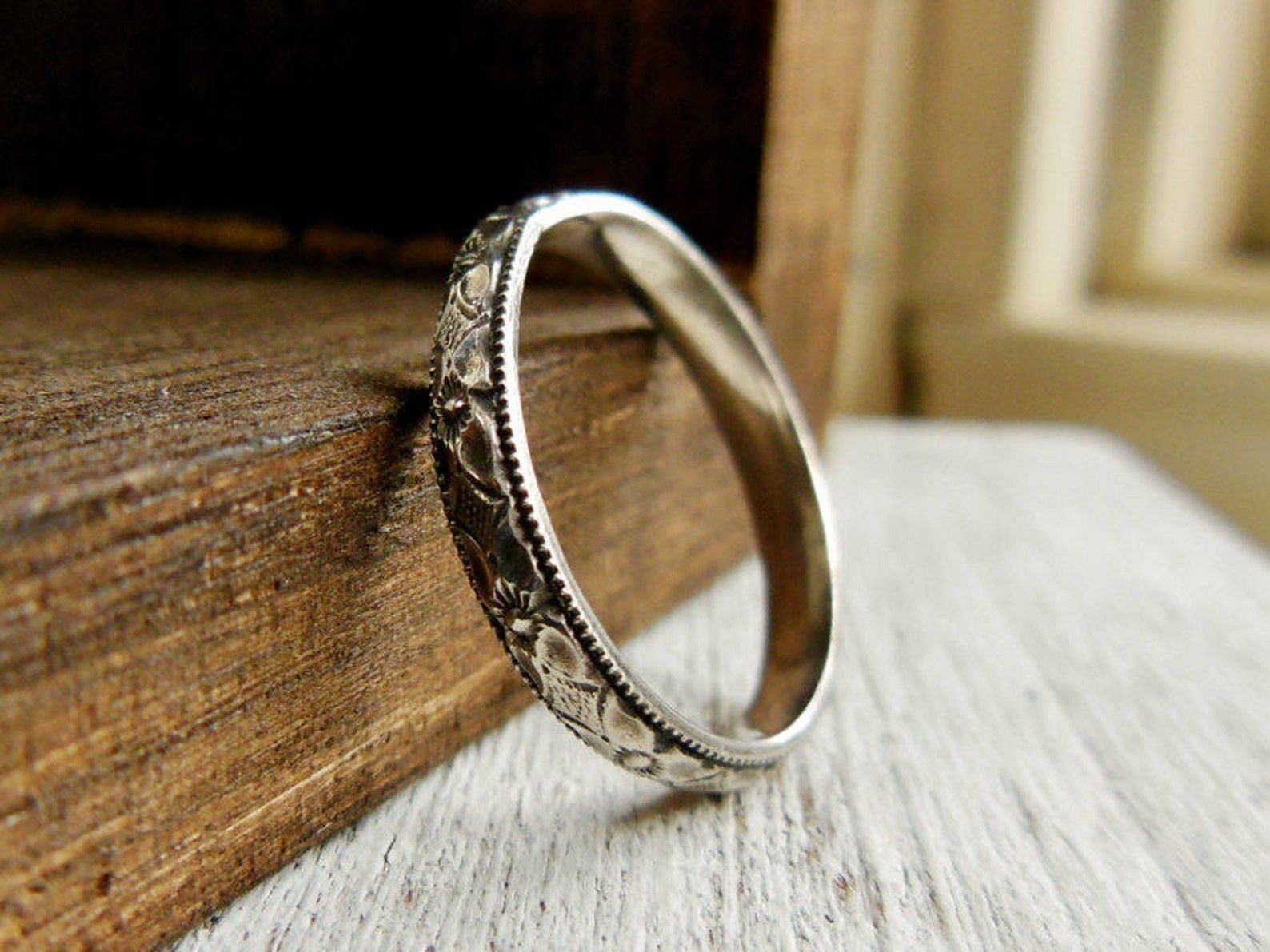 Personalized Ring Secret Message Ring Sterling Silver Ring | Etsy