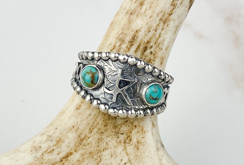 Ranch Brand Class Ring Sterling Silver Western Ring - Etsy