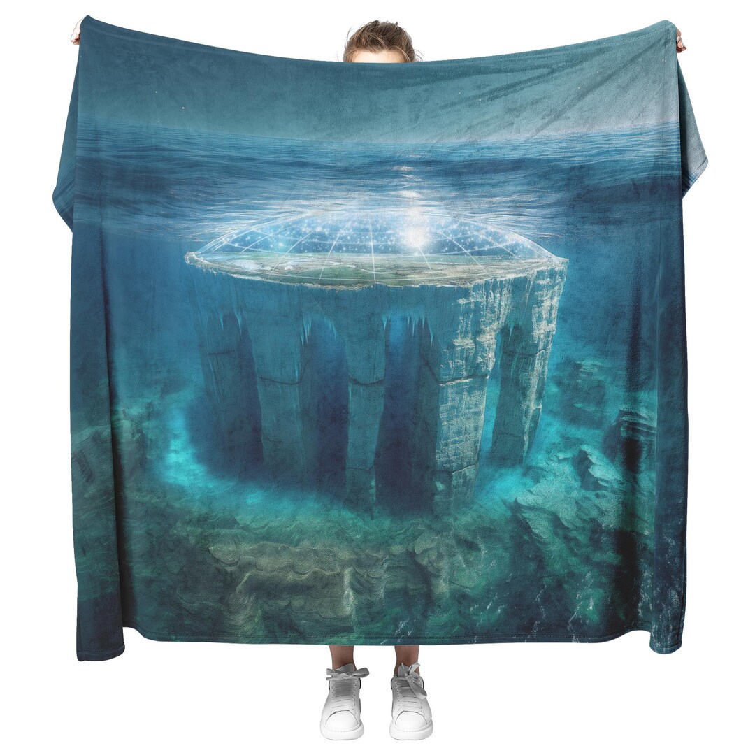 Biblical Flat Earth With Gleasons Map Ice Wall Glowing Dome and Stone ...