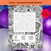 Word Search Puzzle Book With Coloring Pages: 1000+ Words of Fun and ...