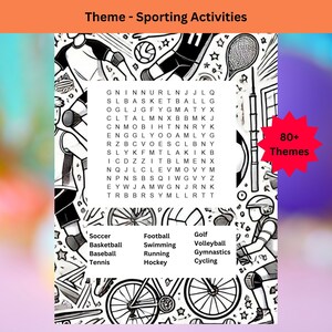 Word Search Puzzle Book With Coloring Pages: 1000+ Words of Fun and ...