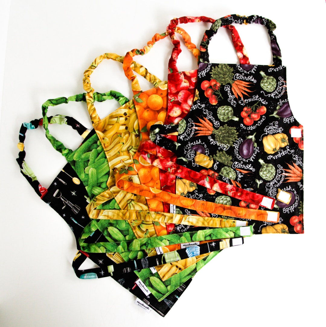 Cooking and Food Prep Aprons - Toddler & Child Size - Etsy