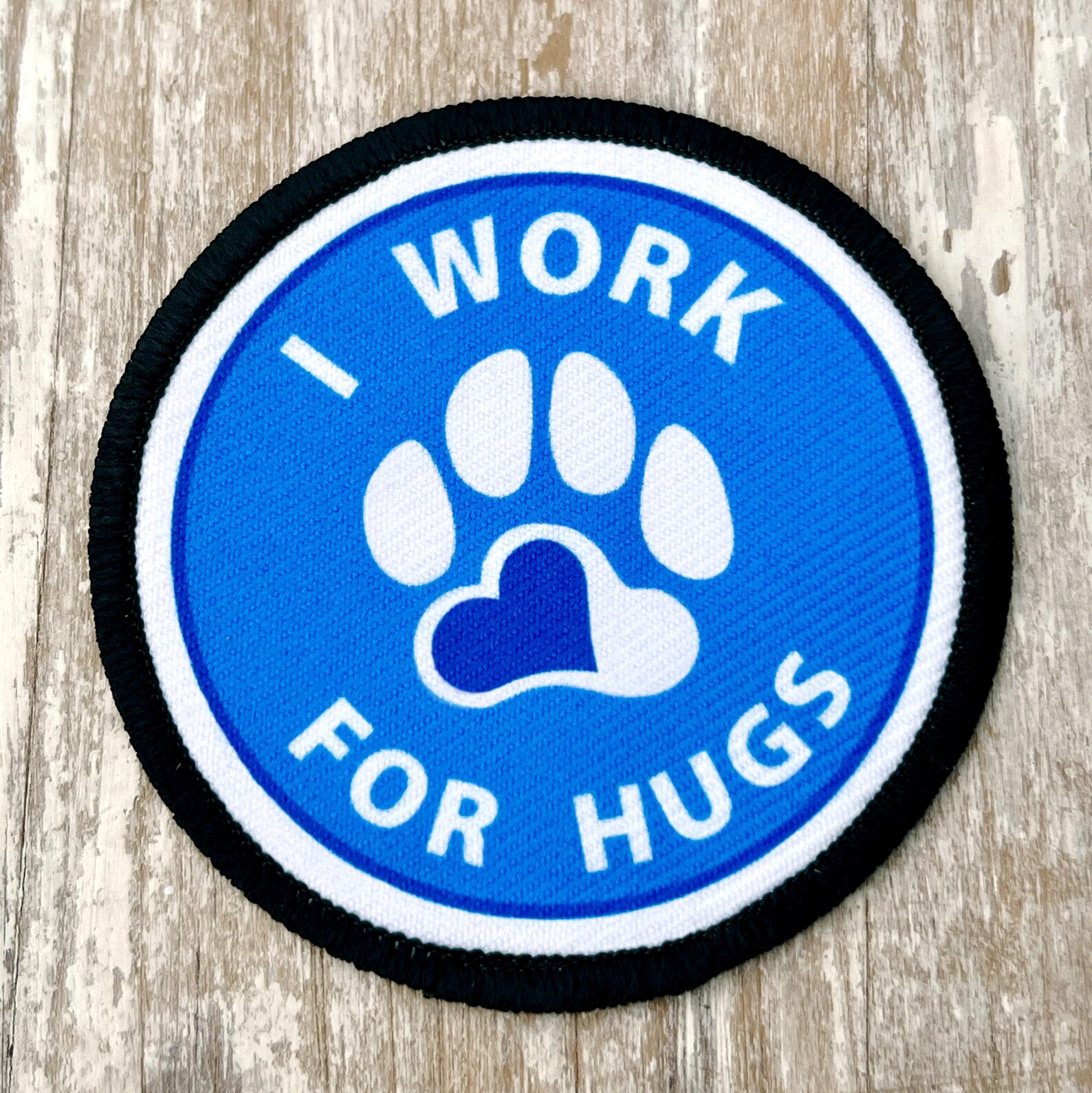 Caution Not Kid Friendly No Children Dog Pet Patch | Scared of Kids Pet ...