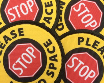 Stop Sign Patch Velcro - Etsy