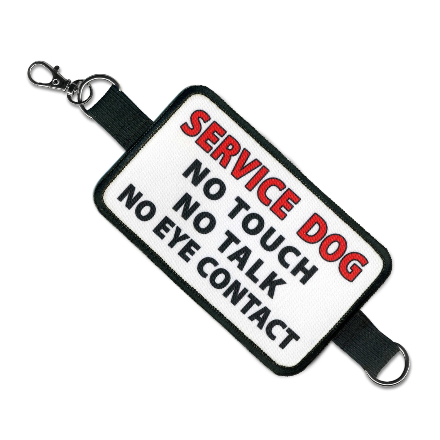 SERVICE DOG No Touch No Talk No Eye Contact Rectangle Patches Etsy service-dog-no-touch-no-talk-no-eye-contact-rectangle-patches-etsy