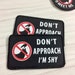 Nervous Dog Patch Ask to Pet Patch Dog Vest Patches Custom Dog Patches ...