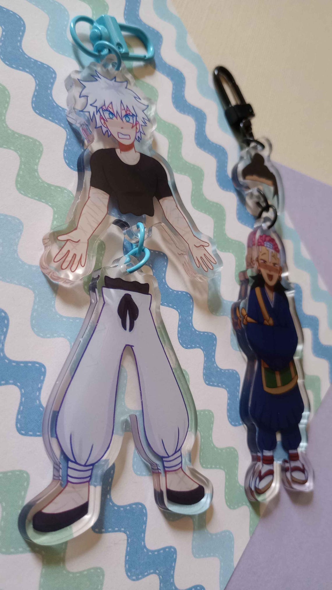 JJK Stitched Sorcerers Charms Satoru Gojo and Kenjaku - Etsy