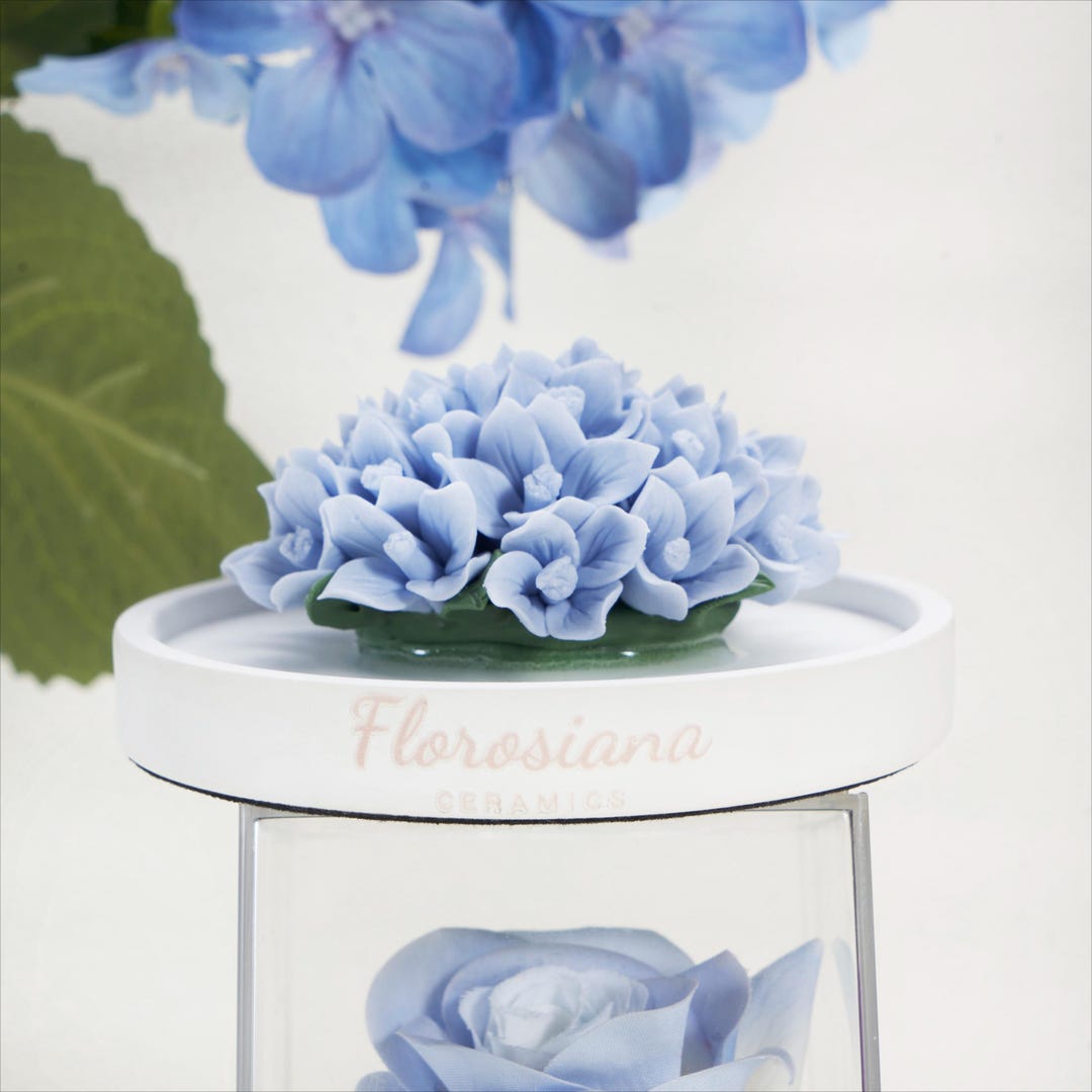 Unique Ceramic Hydrangea Oil Diffuser for Aromatherapy - Etsy