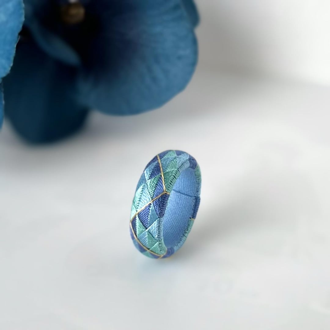 Kaga Yubinuki Ring, Japanese Thimble Ring, Adjustable Size Available ...