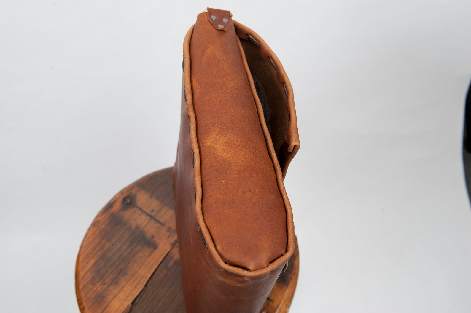 Large Leather Shoulder Bag Larp Costume Accessory Alchemist Embroidery ...