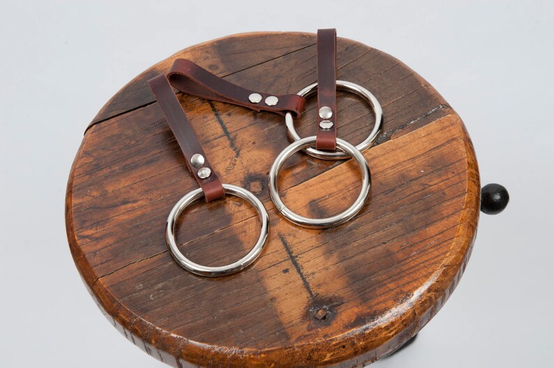 Larp Weapon Loop Hammer Axe Sword Mace Torch Brown Leather - Etsy